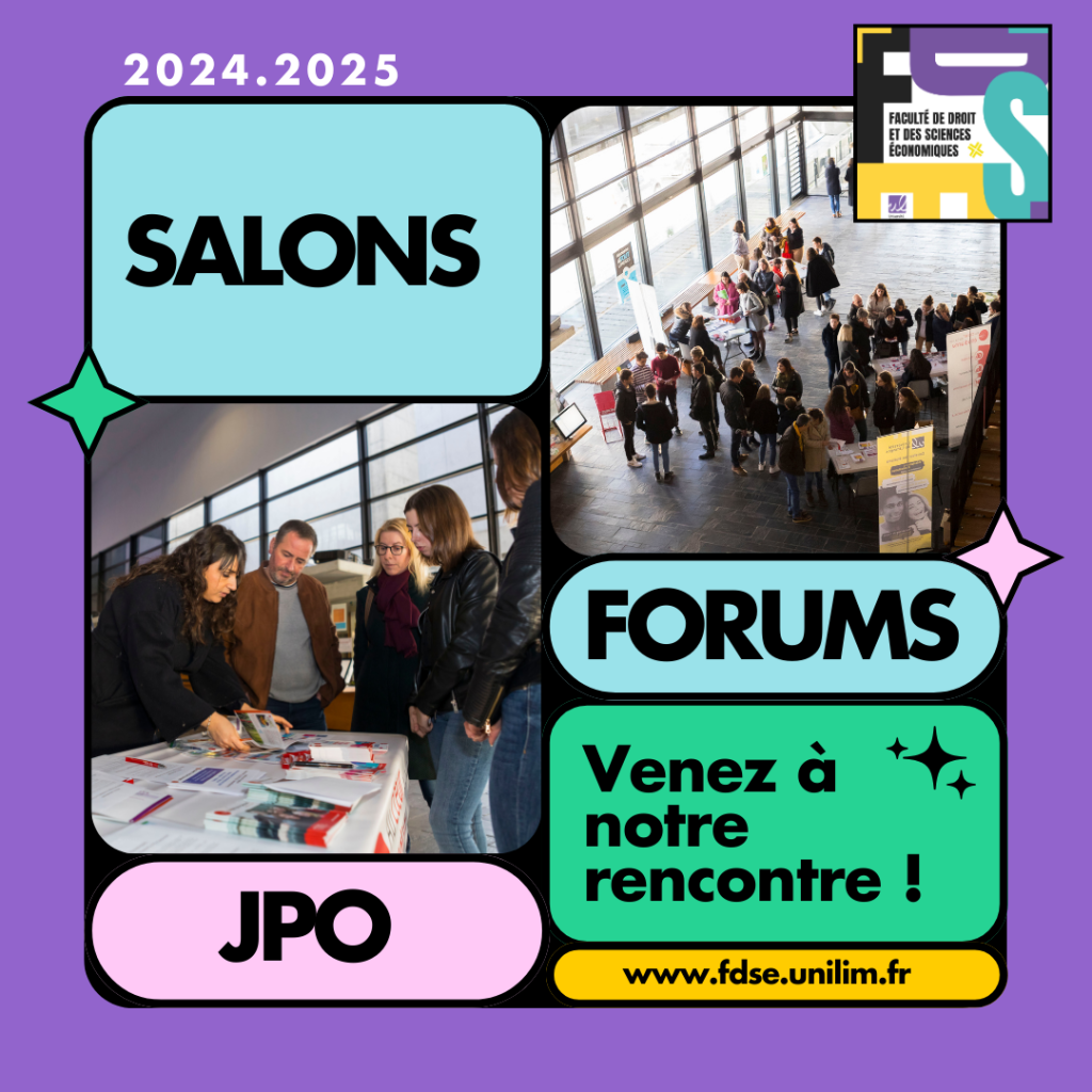 PUBLI SALON 2024-2025 – Faculté de Droit et des Sciences Économiques